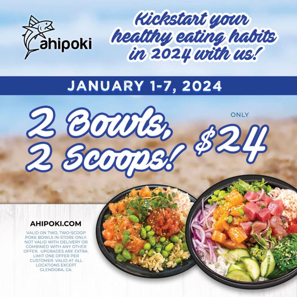 Kickstart your healthy eating habits in 2024 with us! - Ahipoki – Fresh ...