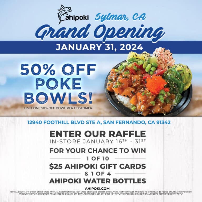 Ahipoki – Fresh Made Poke Bowls